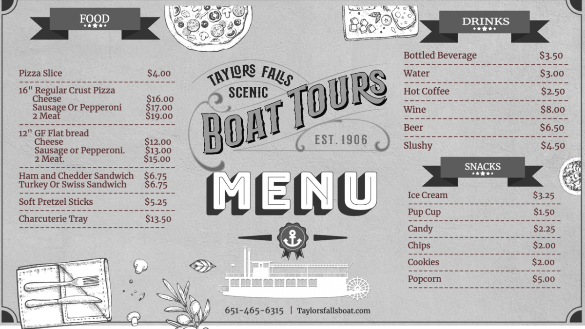 Patio Dining | Taylors Falls Scenic Boat Tours